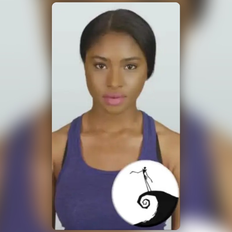 Jack the Skeleton Lens by Bear Grizzly - Snapchat Lenses and Filters