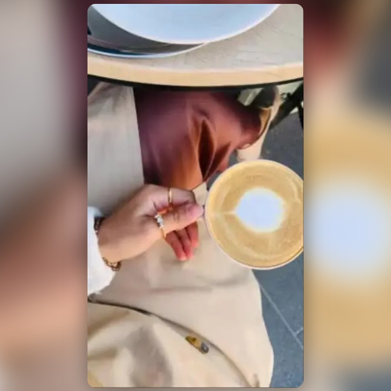 Coffee snap Filter by Zeeshan | Snapchat Lenses