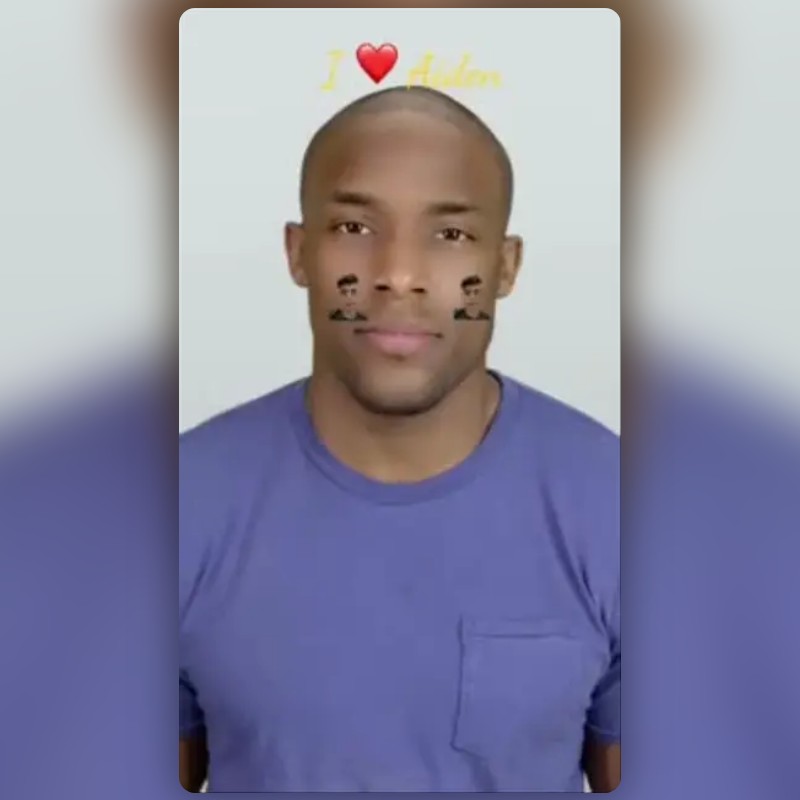 I love Aiden Filter by Snapchat | Snapchat Lenses