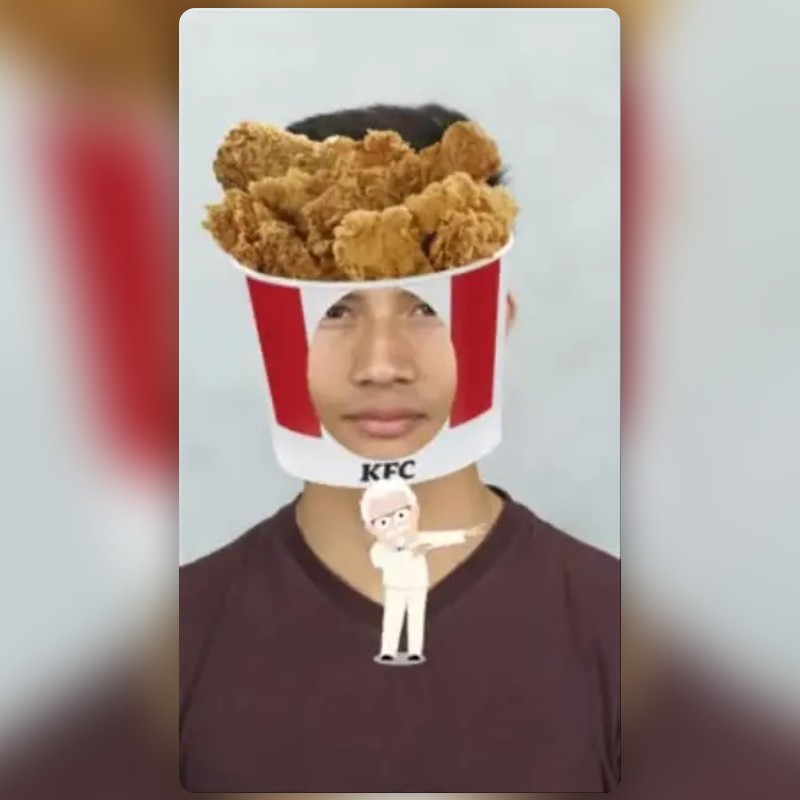 KFC Lol Lens by austin - Snapchat Lenses and Filters