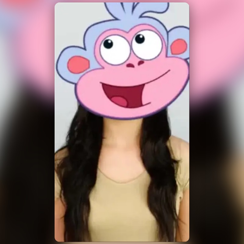 Monkey Face Dora Filter by Sunny Bahadurpuria🎥 | Snapchat Lenses
