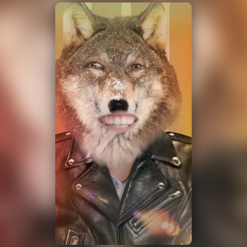 Lone Wolf Lens by Snapchat - Snapchat Lenses and Filters