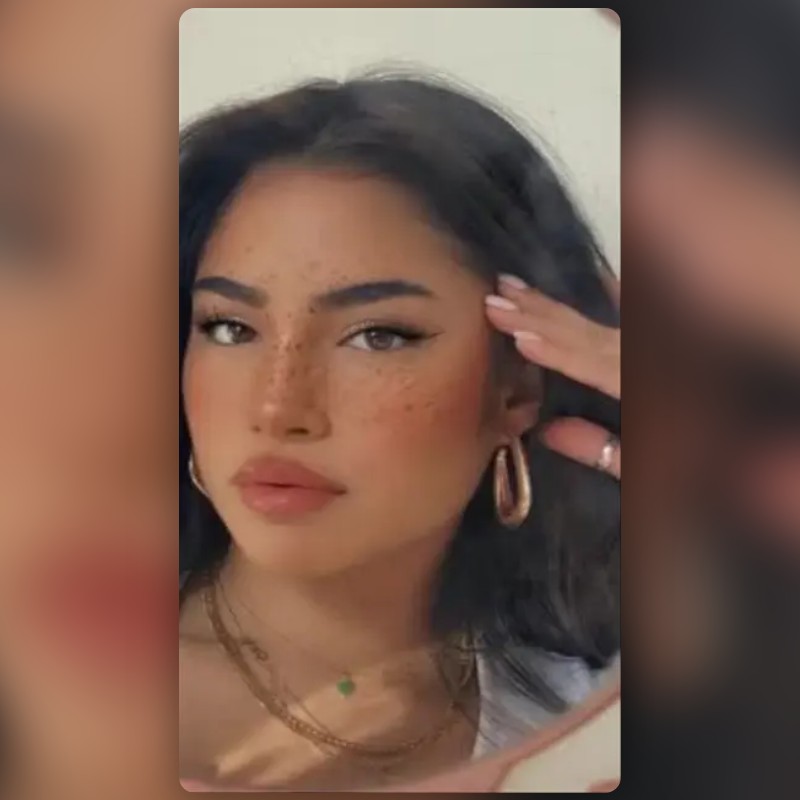 Freckles Lens by Sia - Snapchat Lenses and Filters