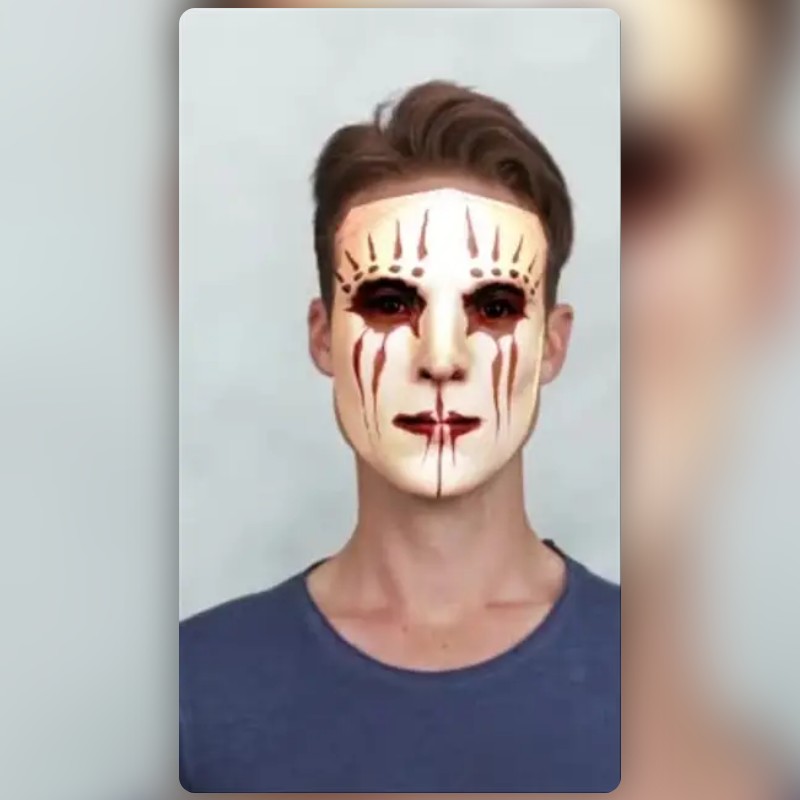Slipknot Joey Mask Filter by Zhang Hong | Snapchat Lenses
