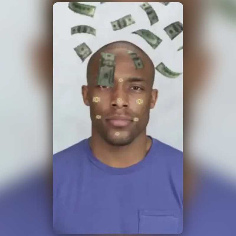 Raining money Lens by Hygnée!🌟 - Snapchat Lenses and Filters