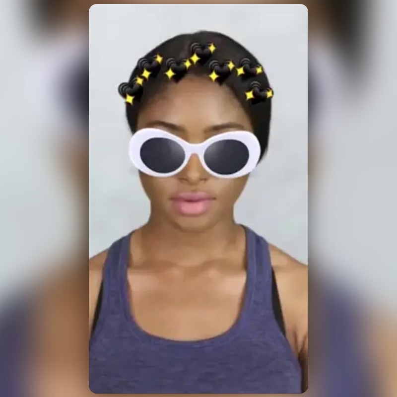 black heart clout Lens by maggie :) - Snapchat Lenses and Filters