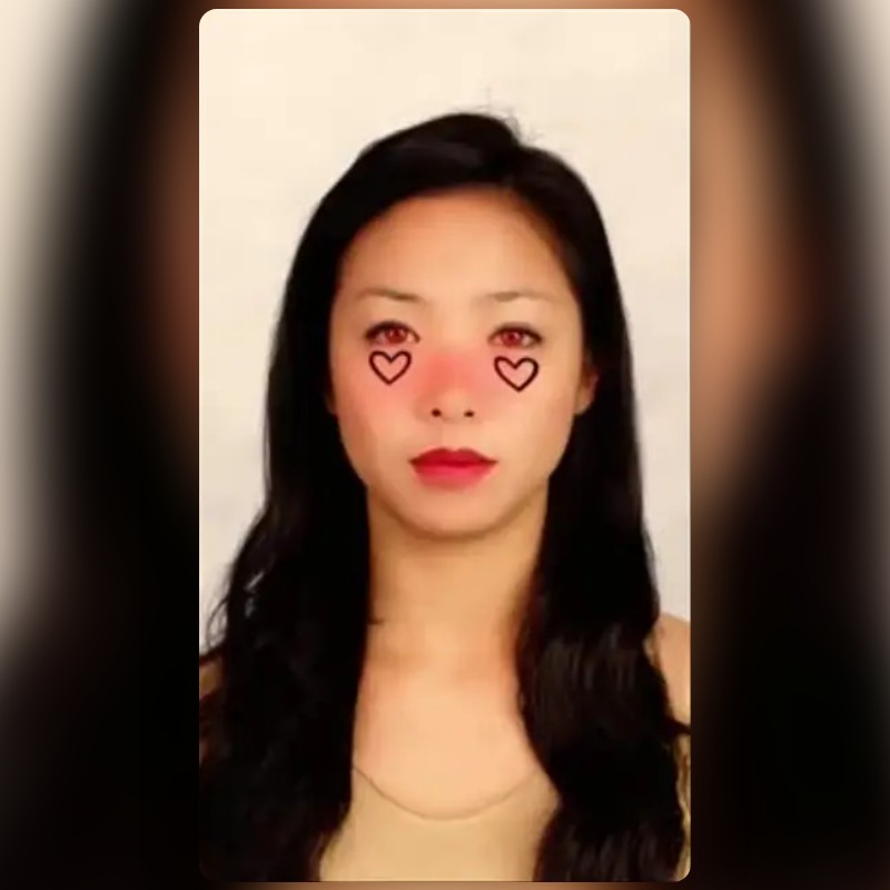 Doodle hearts Lens by nevaeh - Snapchat Lenses and Filters