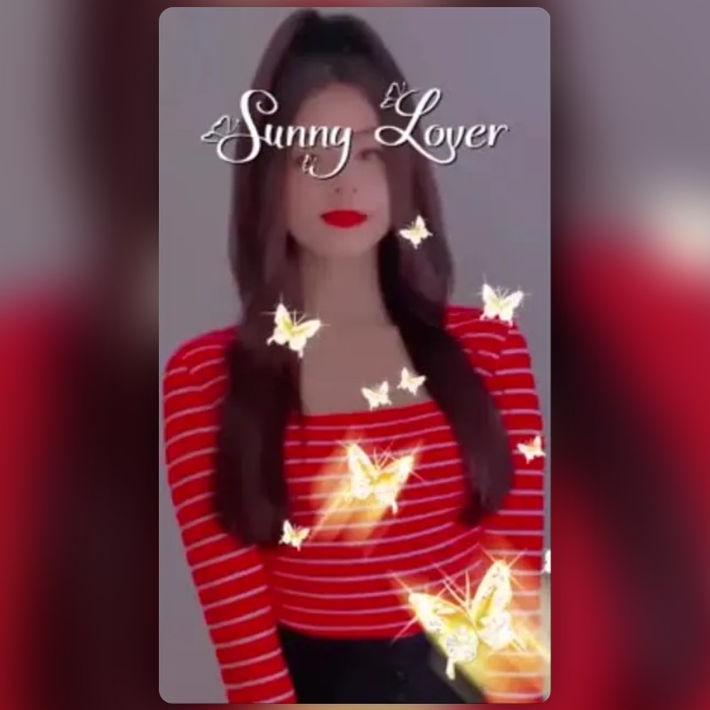 Your Name Lens by Sunny Bahadurpuria🎥 - Snapchat Lenses and Filters
