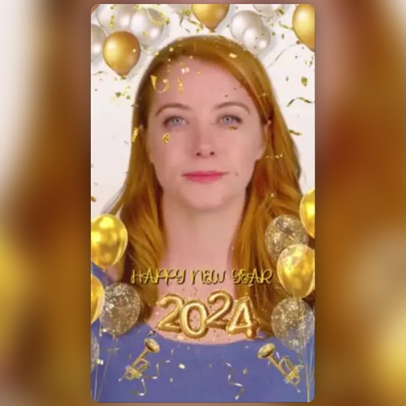 new year 2024 Lens by Saima Saba - Snapchat Lenses and Filters