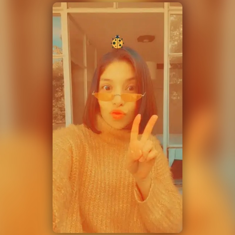 Orange Mood Filter by Snapchat | Snapchat Lenses