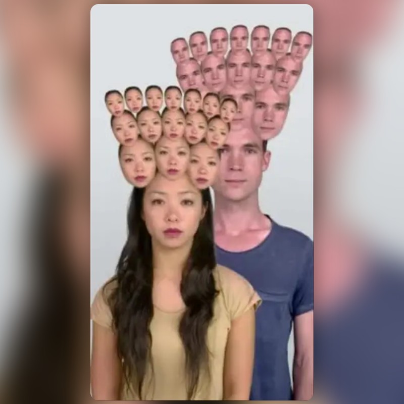 Many Faces Filter by Robin | Snapchat Lenses