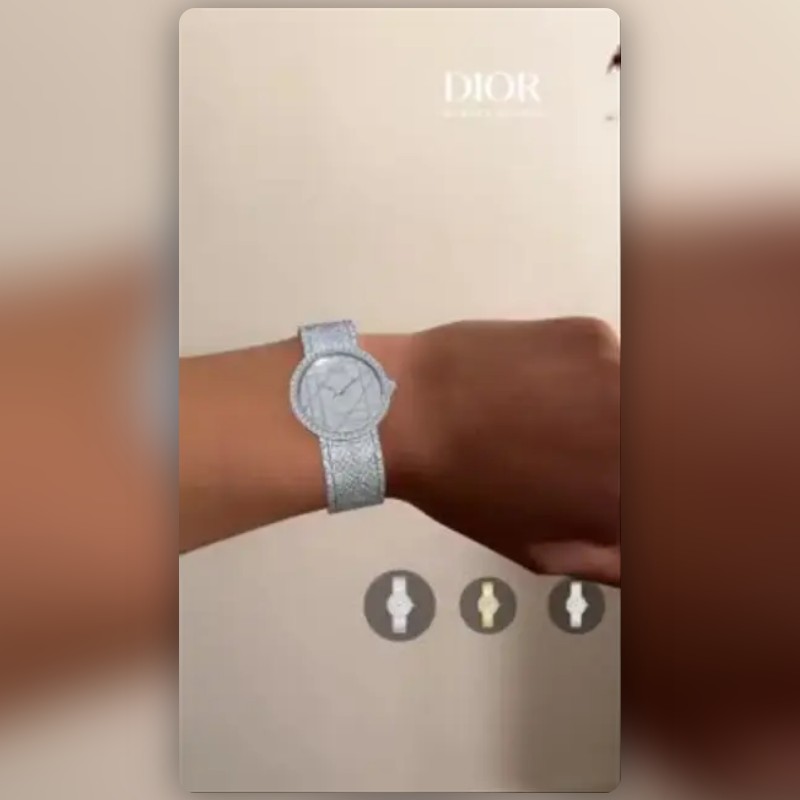 D My Dior Lens by Dior - Snapchat Lenses and Filters