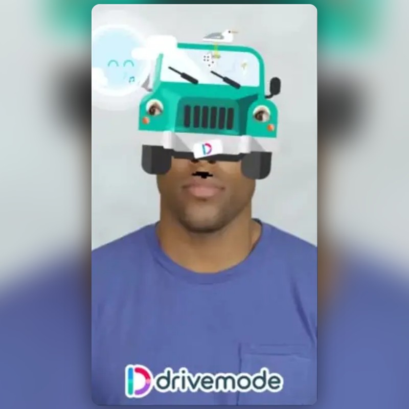 Drivemode-GreenSUV Lens by Memento Mori - Snapchat Lenses and Filters