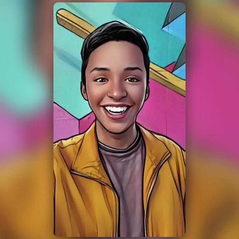 Illustration World Lens by Team Snapchat - Snapchat Lenses and Filters