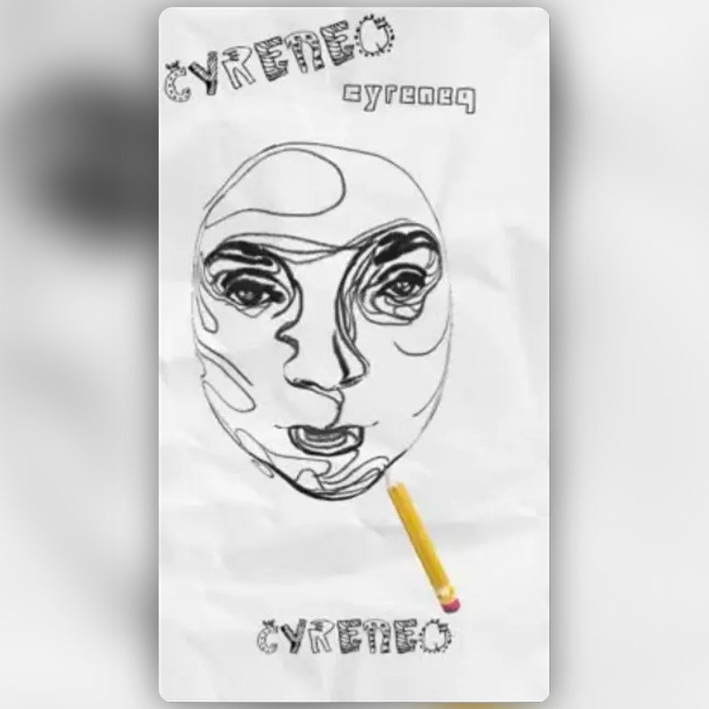 Doodle Face Random Lens by CyreneQ - Snapchat Lenses and Filters