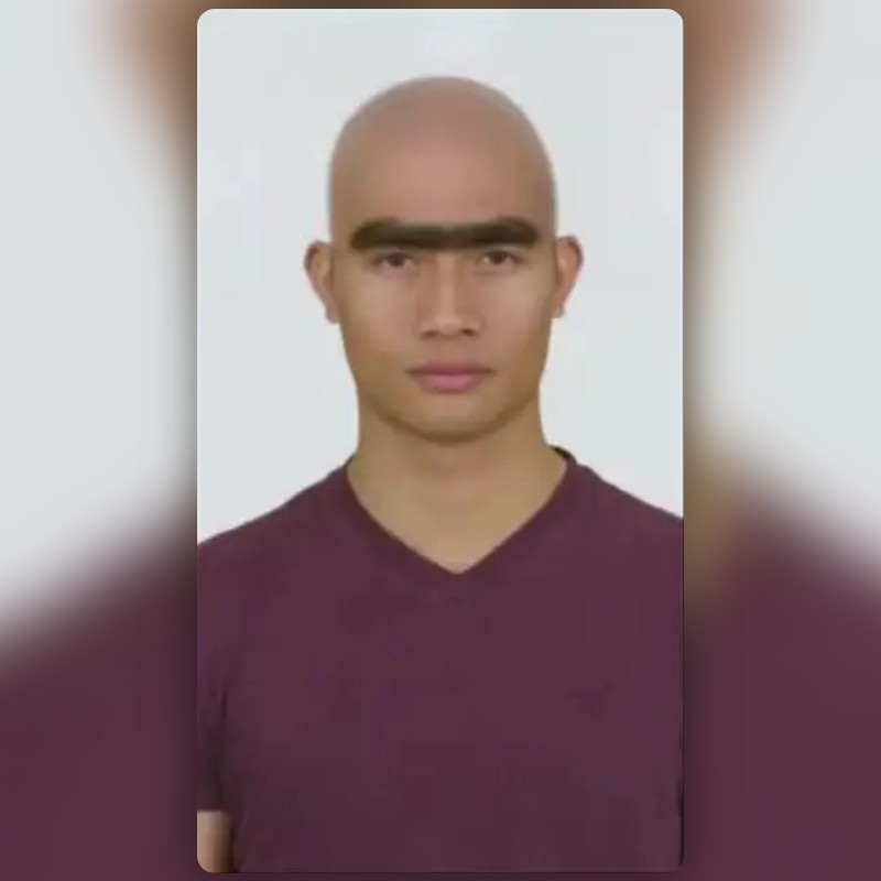 Bald - eyebrows Lens by Ahmed Hazim 👑 - Snapchat Lenses and Filters