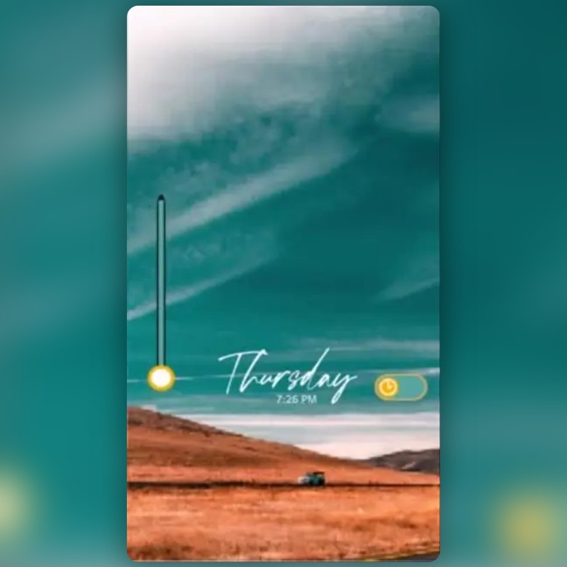 Orange Teal Lens by HaMa ⭐️ - Snapchat Lenses and Filters