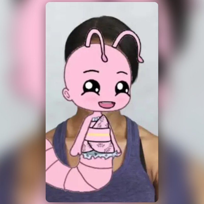 Earthworm Bill 2D Lens by Juultje - Snapchat Lenses and Filters