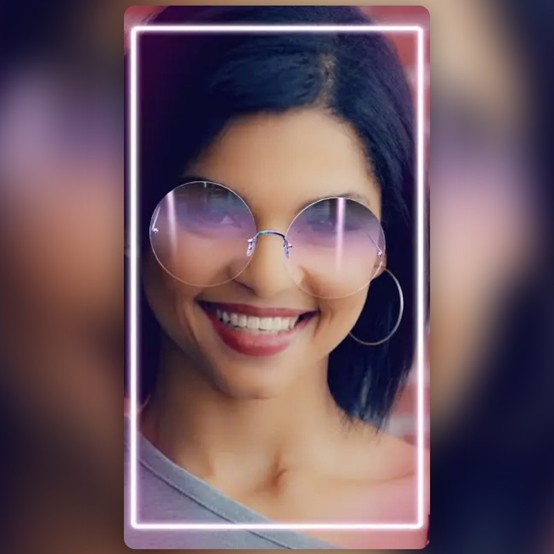 Neon Frame Filter by Snapchat | Snapchat Lenses