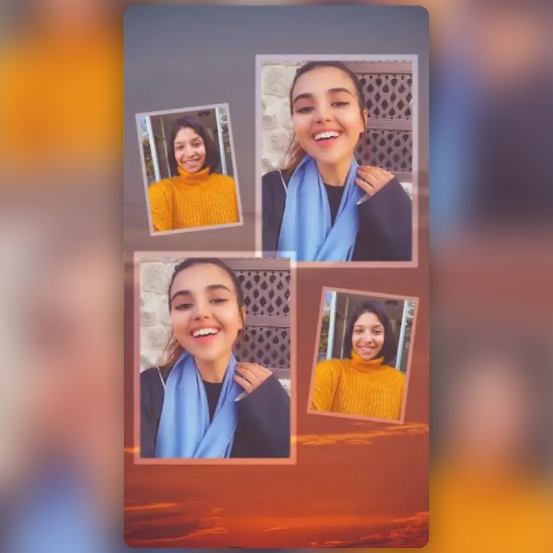 Sunset Frame Filter by Snapchat | Snapchat Lenses