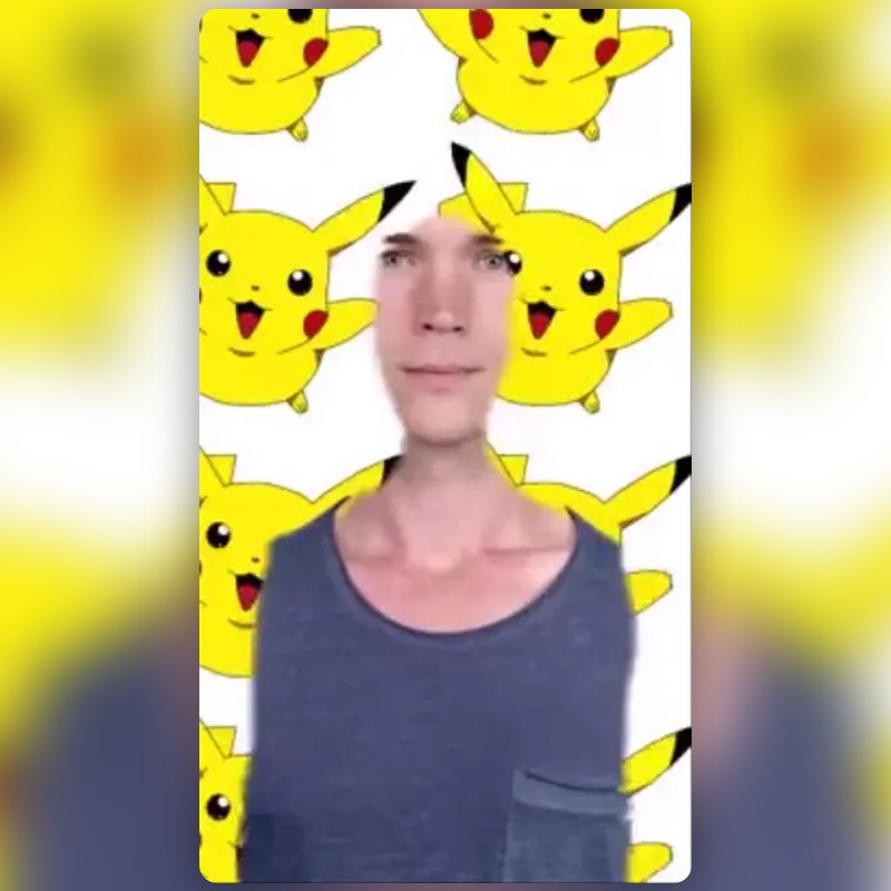 Pikachu GO Filter by Alvin Rachmadani | Snapchat Lenses