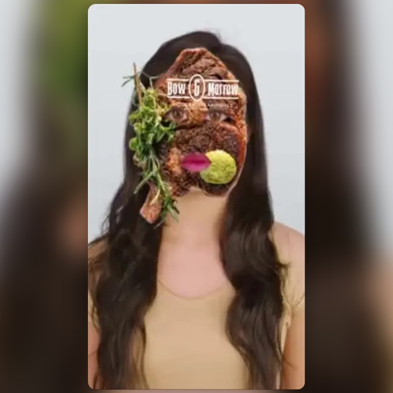 BM Steak Filter by Bow Marrow | Snapchat Lenses