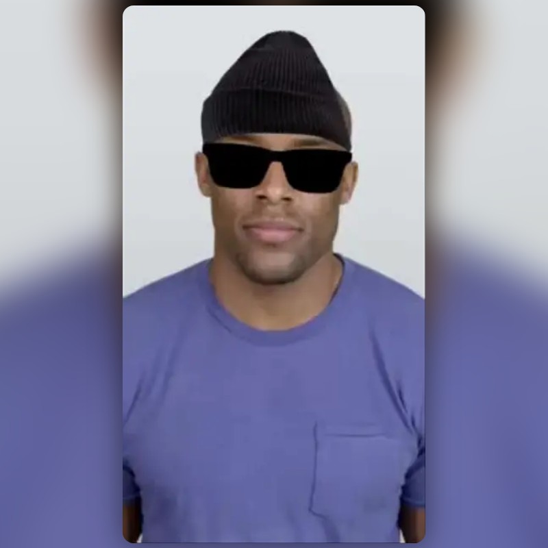 Black Beanie Filter by Alziro Adnan | Snapchat Lenses