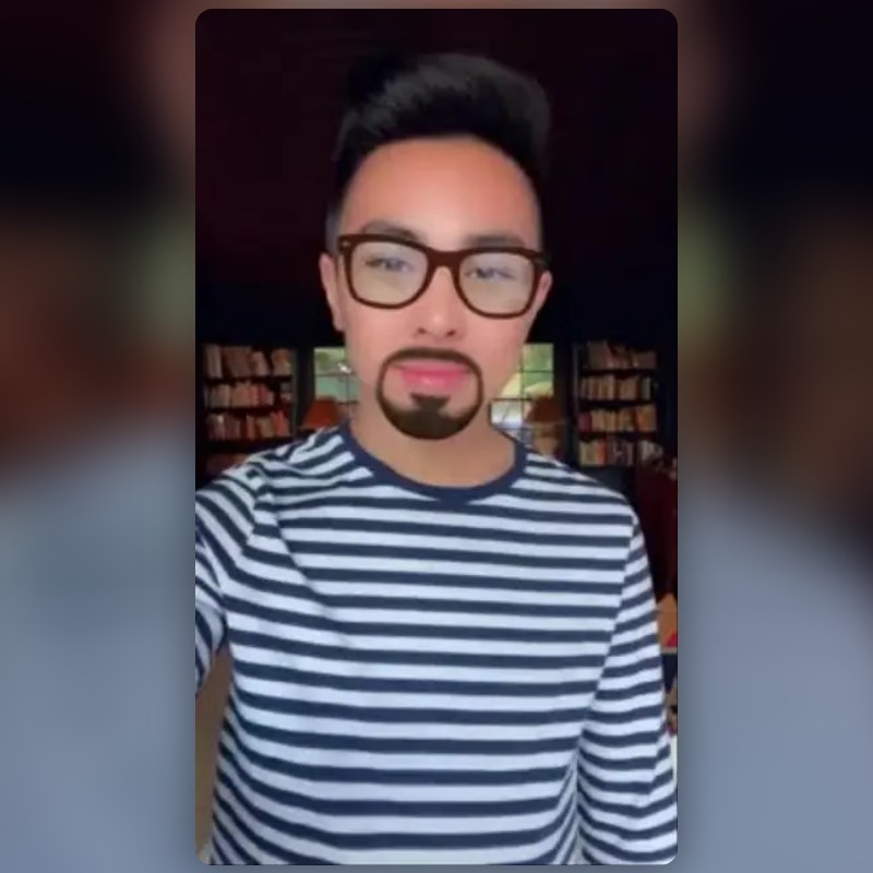 Full Goatee Beard Lens by Snap Inc. - Snapchat Lenses and Filters