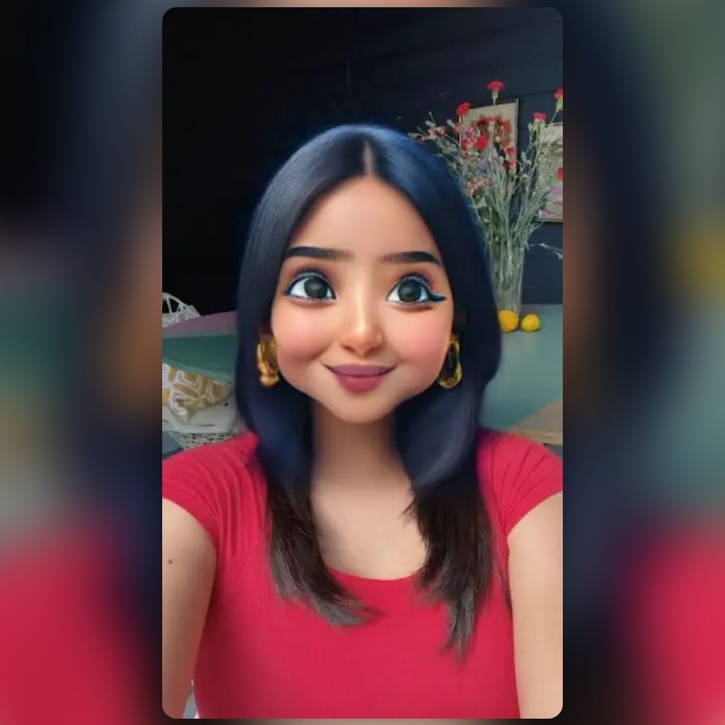 Cartoon Kid 4 Lens by Snapchat - Snapchat Lenses and Filters