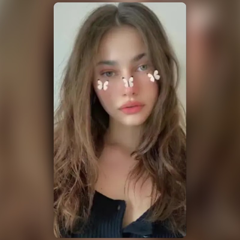 white butterflies Filter by Chad Memes | Snapchat Lenses