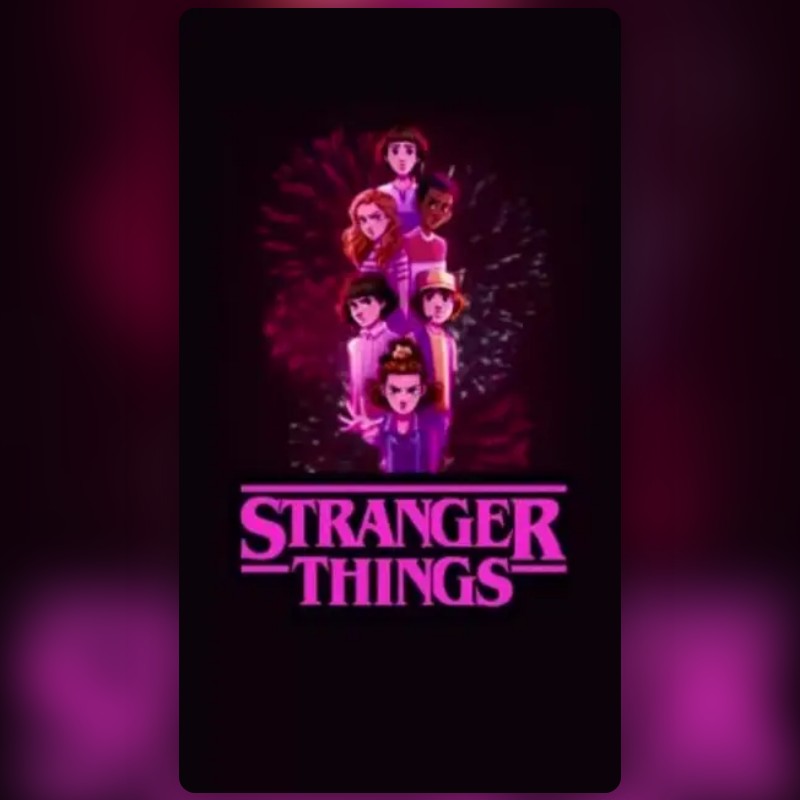 STRANGER THINGS Lens by U25 Hihu - Snapchat Lenses and Filters