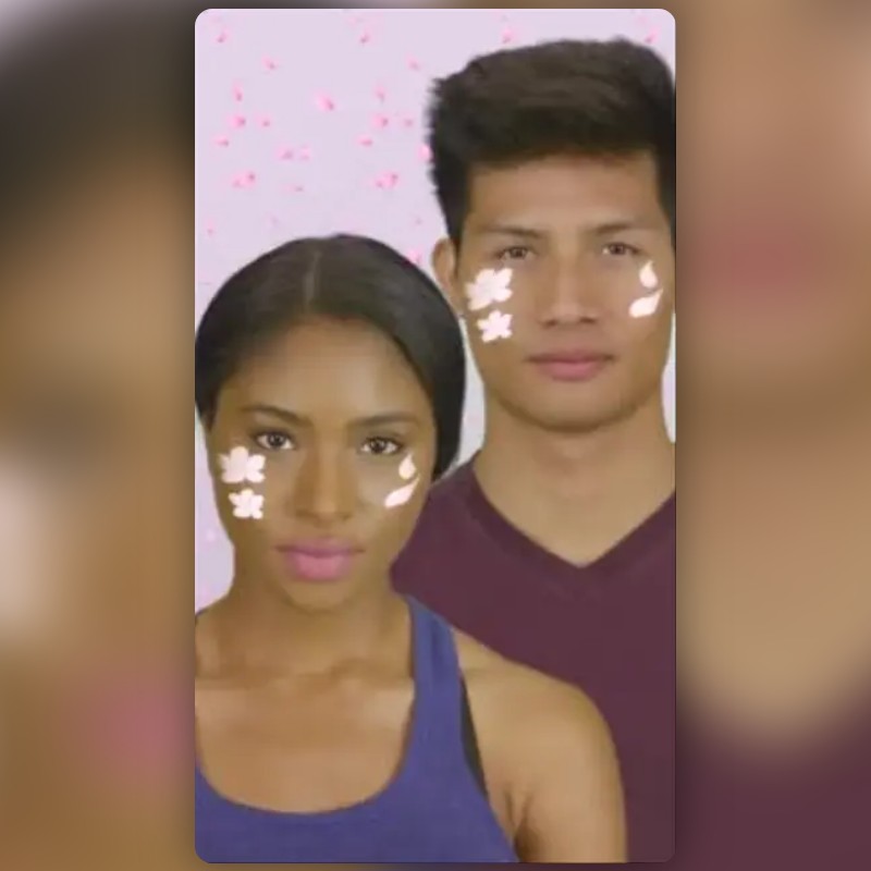 Cherry Blossom Lens by Nachan - Snapchat Lenses and Filters