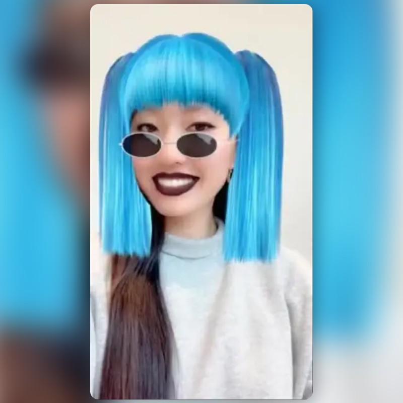Sky Hair Lens by Snap Inc. - Snapchat Lenses and Filters