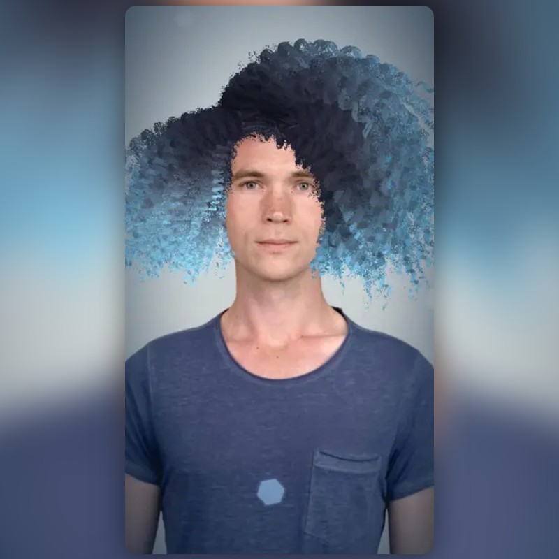 Blue Avalon Filter by Natalie Fernandez | Snapchat Lenses