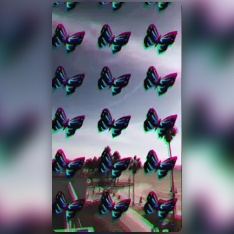 butterfly effect Lens by Azlan🏎💨 - Snapchat Lenses and Filters