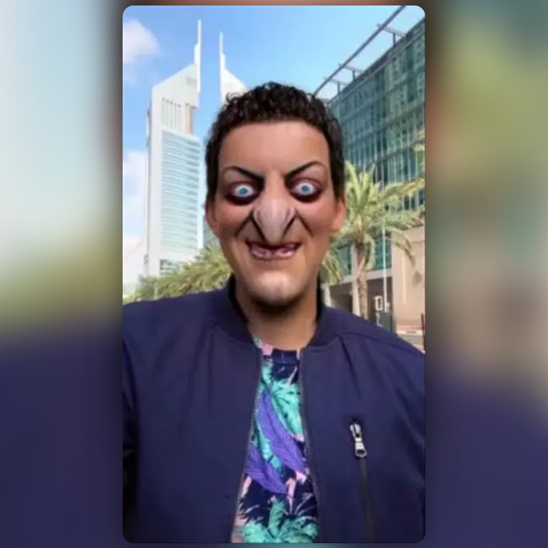 Crooked Nose Filter by Eder Bob The Cat | Snapchat Lenses