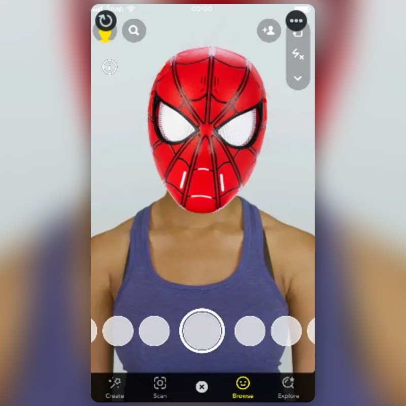 Spider-Man face Filter by abu~Nawaf😎 | Snapchat Lenses