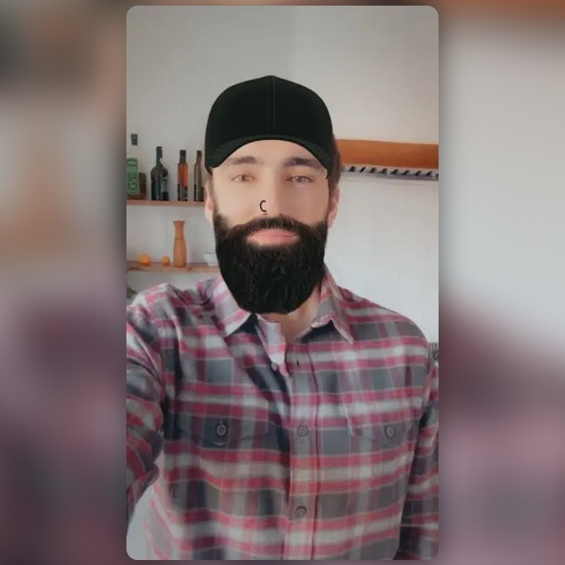 Brutal Beard Filter by Snapchat | Snapchat Lenses