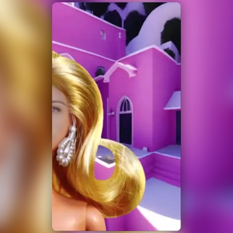 Barbie World Filter by Effects.Agency | Snapchat Lenses