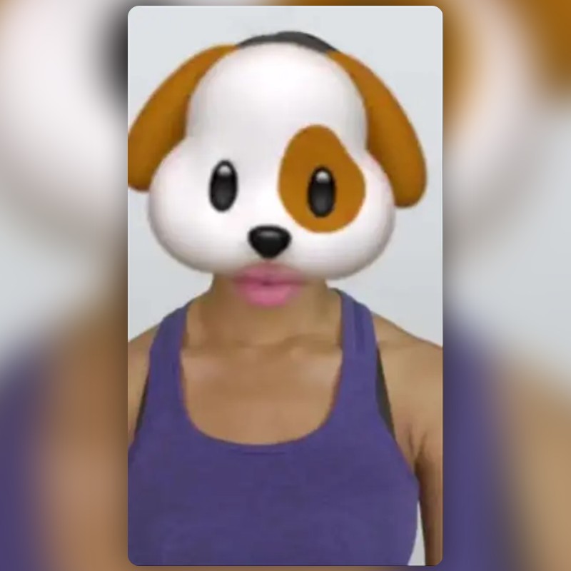 doggy face Lens by michael - Snapchat Lenses and Filters
