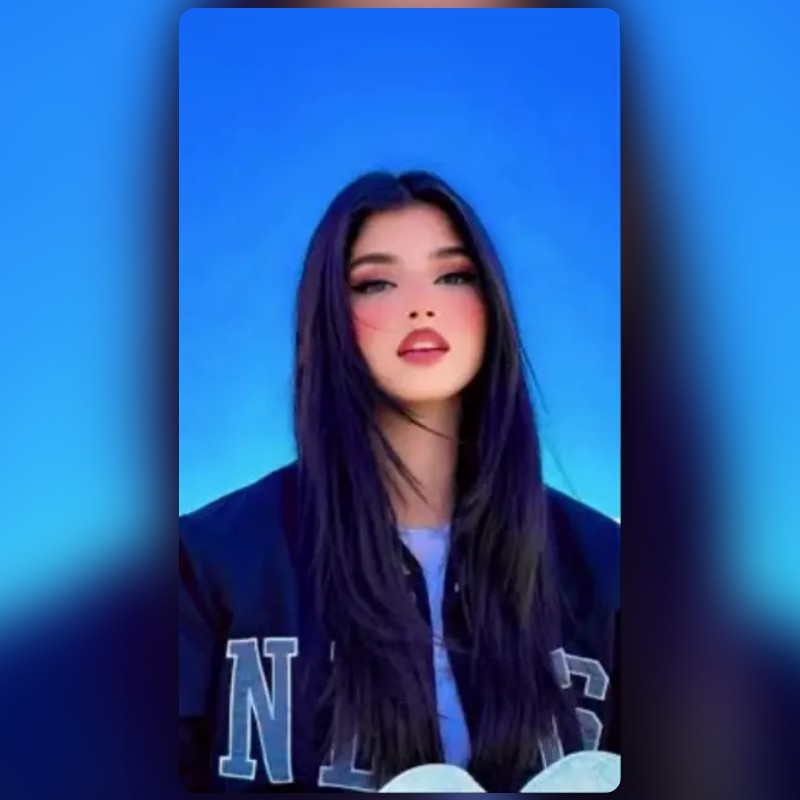 MAkeup Blue Sky Filter by 👸🏻 QUEENs Filter ⚘️🦋🧜🏻‍♀️ | Snapchat Lenses