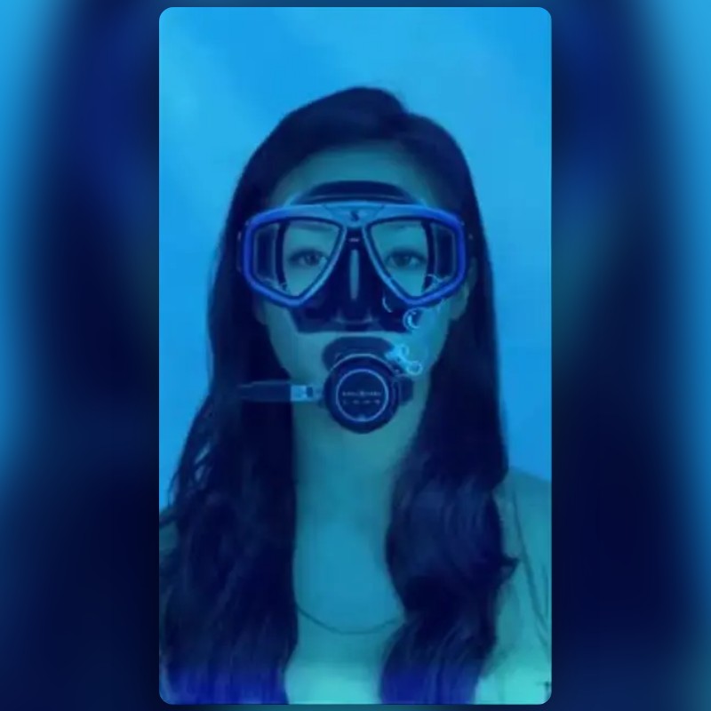 Scuba Dive Filter by Chris Thordsen | Snapchat Lenses