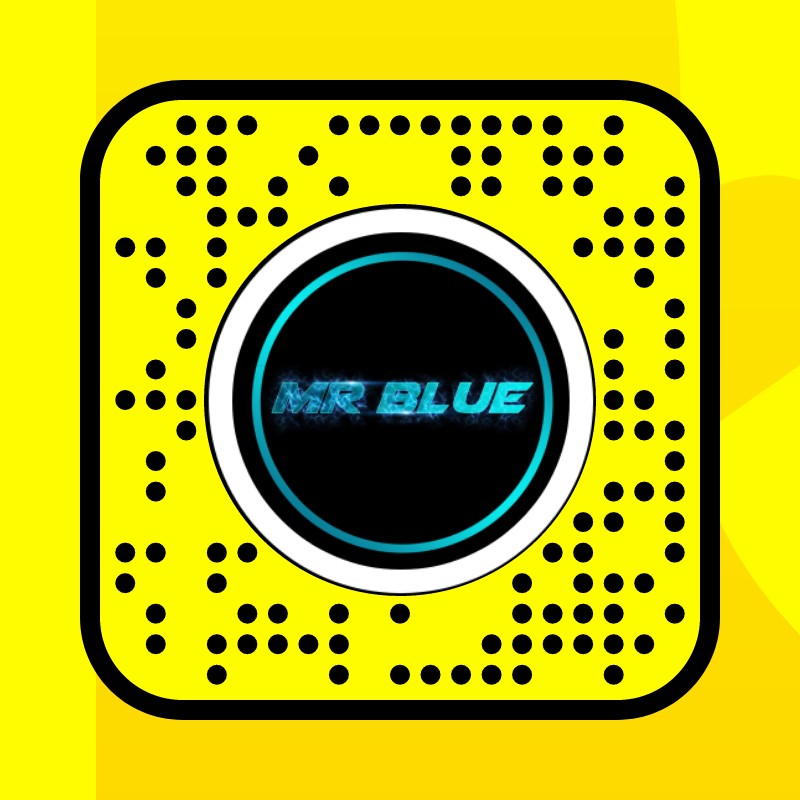 MR BLUE Lens by Les Filtres-Lapointe-93 - Snapchat Lenses and Filters