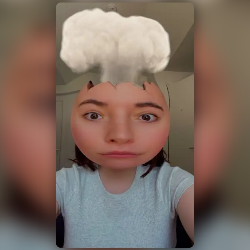 Head Explosion Filter by Snapchat | Snapchat Lenses