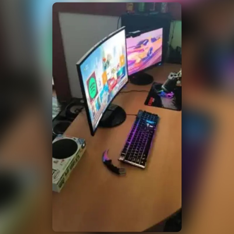 gaming pc Lens by ᴀᴋʜɪʟ ᴛʜᴀᴋᴜʀ - Snapchat Lenses and Filters