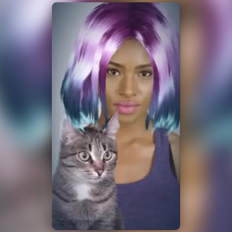 Hair Simulation Filter by RAYAN | Snapchat Lenses