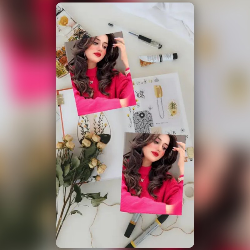 Love Frame Book Lens by Snap Guru - Snapchat Lenses and Filters