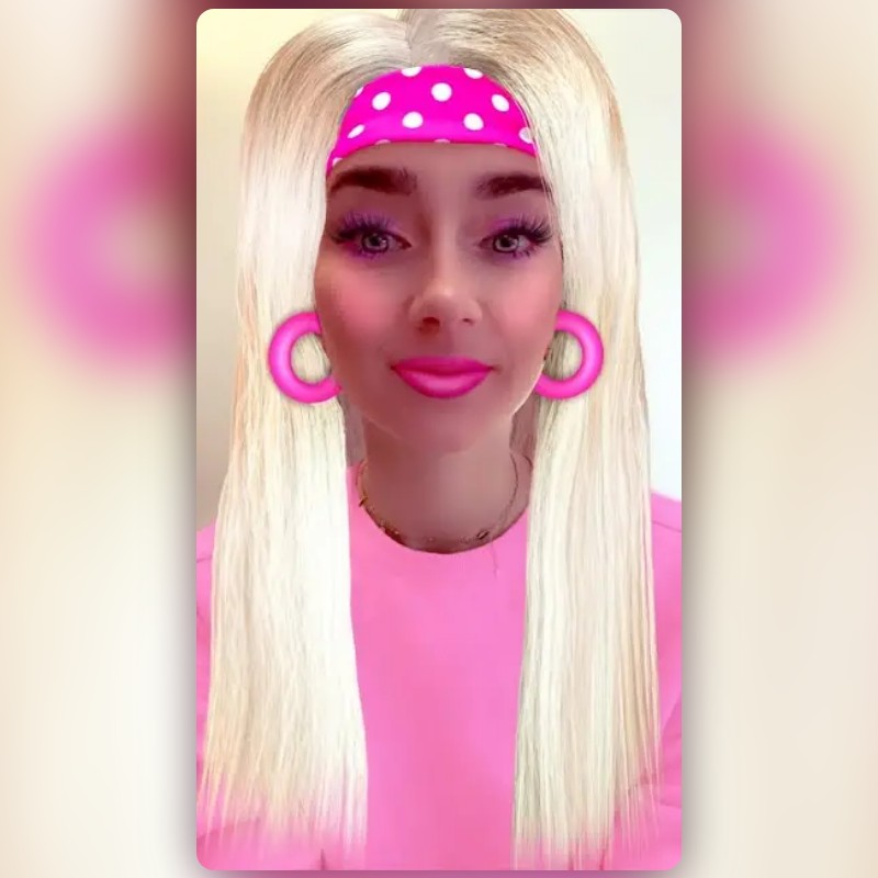 Blond and Pink Filter by Snapchat | Snapchat Lenses