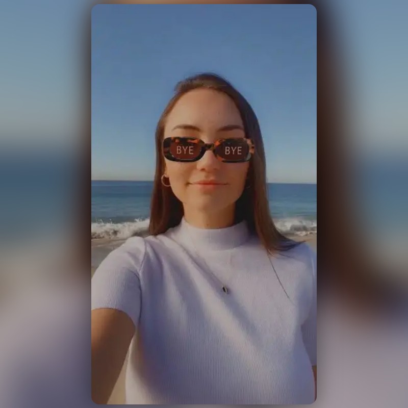 Rectangular Glasses Filter by Snapchat | Snapchat Lenses