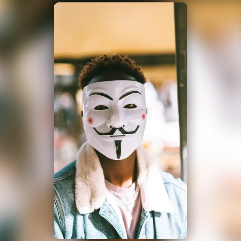 Anonymous Mask Lens by S_Dev - Snapchat Lenses and Filters